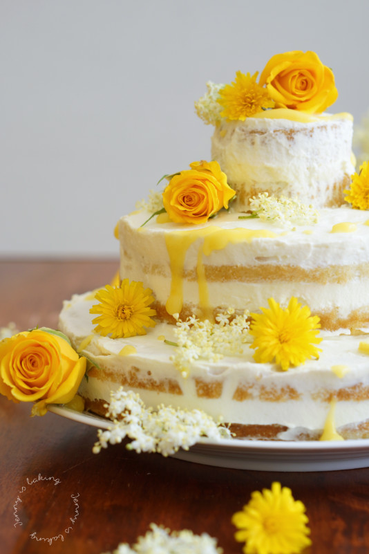 Lemon Wedding Cake