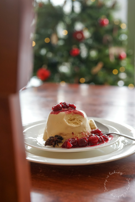 Espresso Parfait with Cranberry Sauce - Jenny is baking