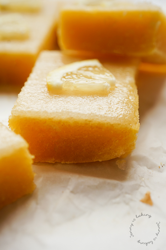 Lemonies or Lemon Brownies - Jenny is baking