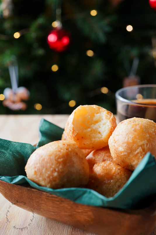 Colombian Buñuelos with German Ingredients - Jenny is baking
