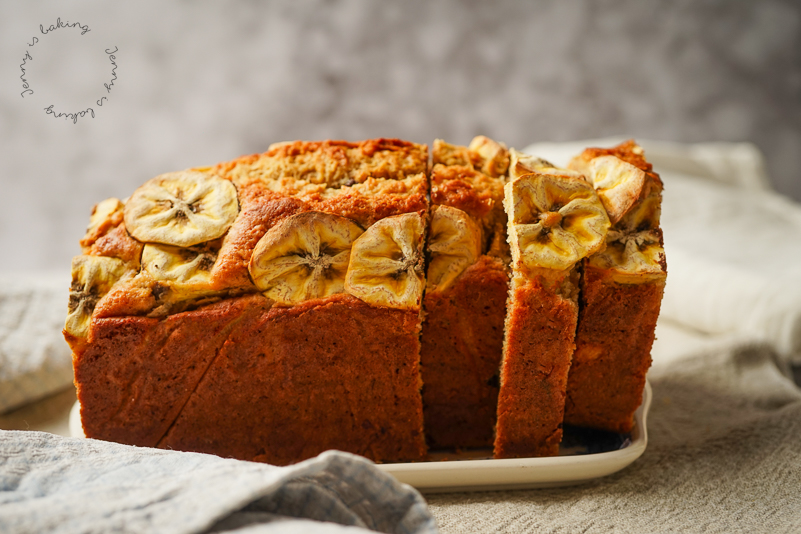Queque de Platano or Banana Bread from Peru - Jenny is baking