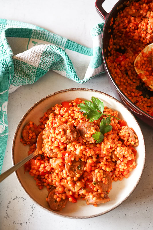 Guiso de Lentejas - Lentil Stew from Uruguay - Jenny is baking