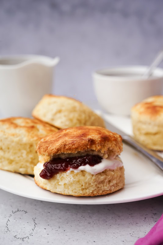 British Scones for an Afternoon Tea with Step-by-Step Instructions ...