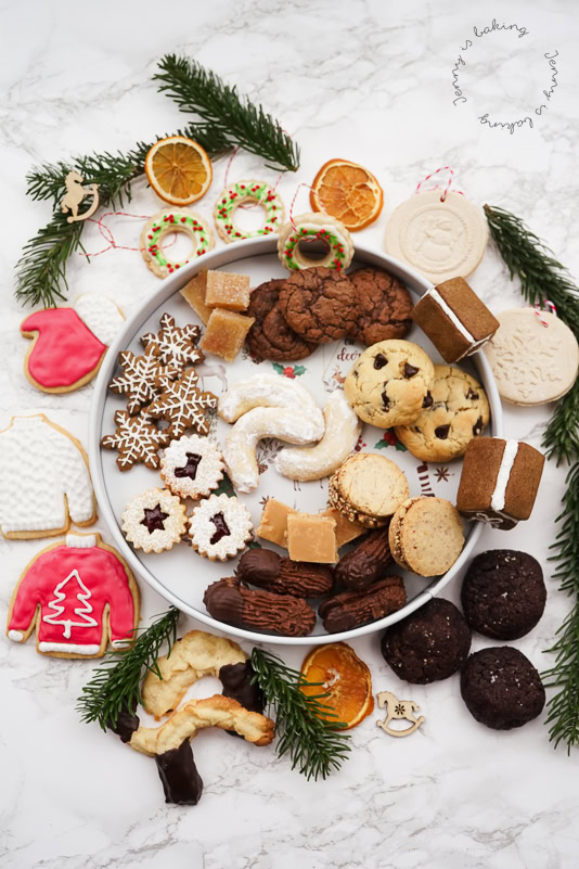 Inspiration with my Cookie Plate with 14 Different Cookies - Jenny is ...