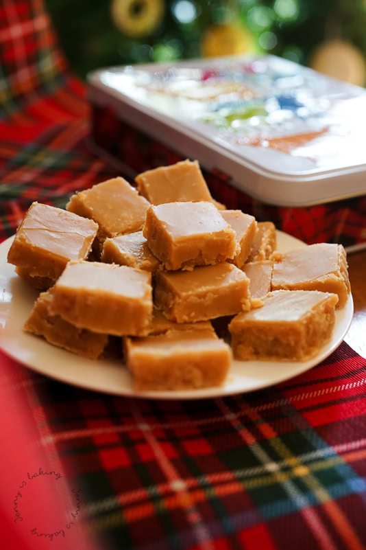 Scottish Tablet or Fudge - Jenny is baking