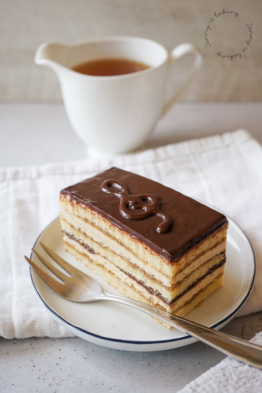 Gâteau Opéra or French Opera Cake - Jenny is baking