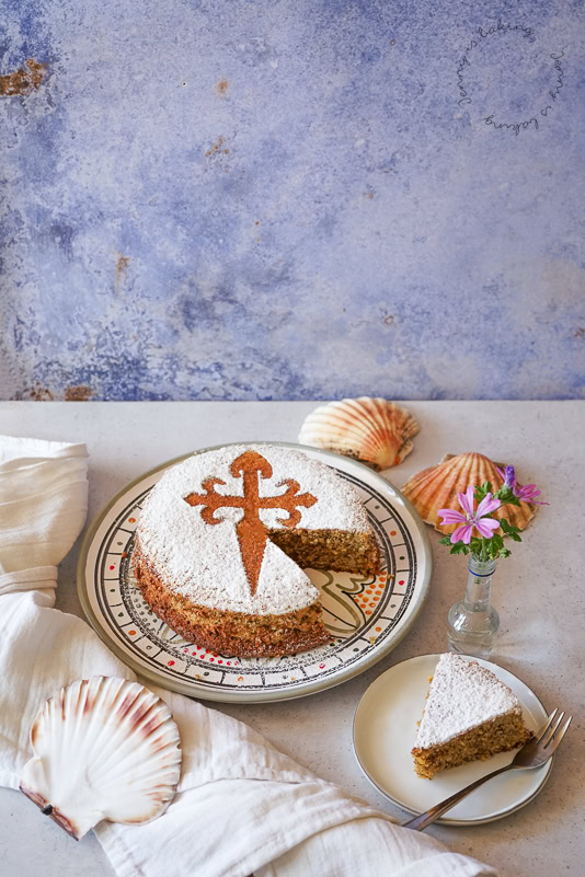 Tarta de Santiago - Gluten-Free Cake from Spain - Jenny is baking